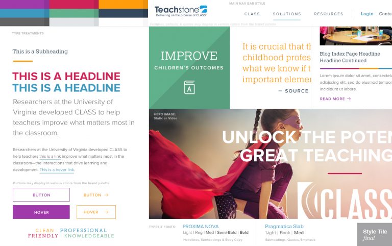 Improving the Web Design Process Through Style Tiles · Storyware